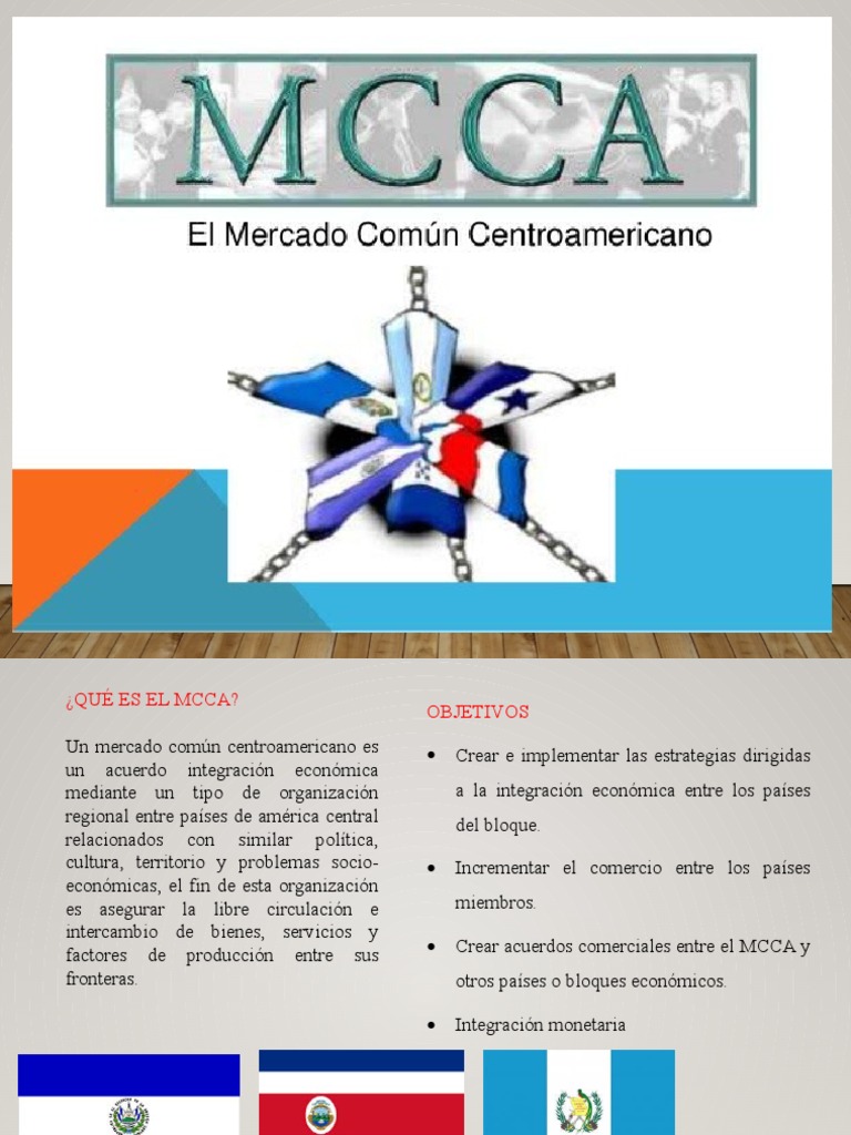 Ppt mcca | PDF | Centroamérica | Economias