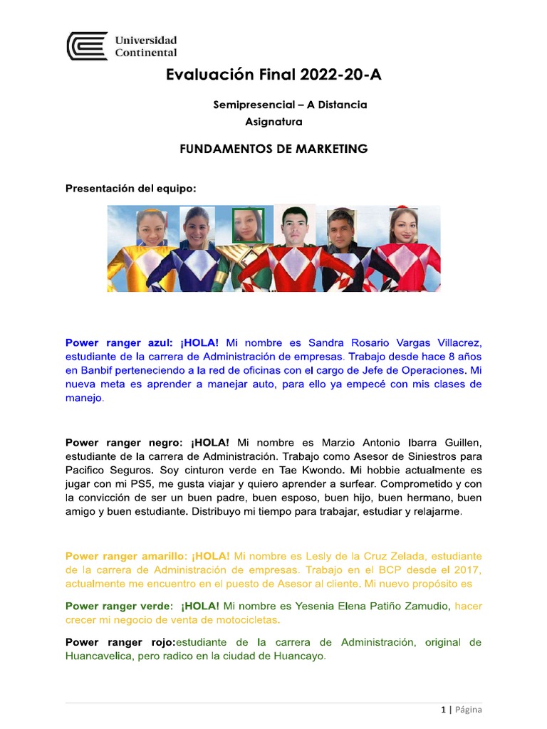 Fundamentos Del Marketing EXAMEN FINAL | PDF