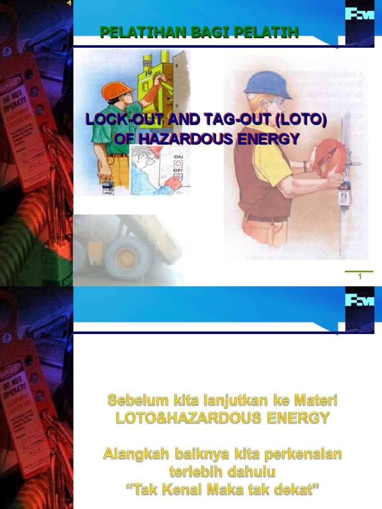 Mohammad Afianto - Materi LOTO - Client Freeport | PDF