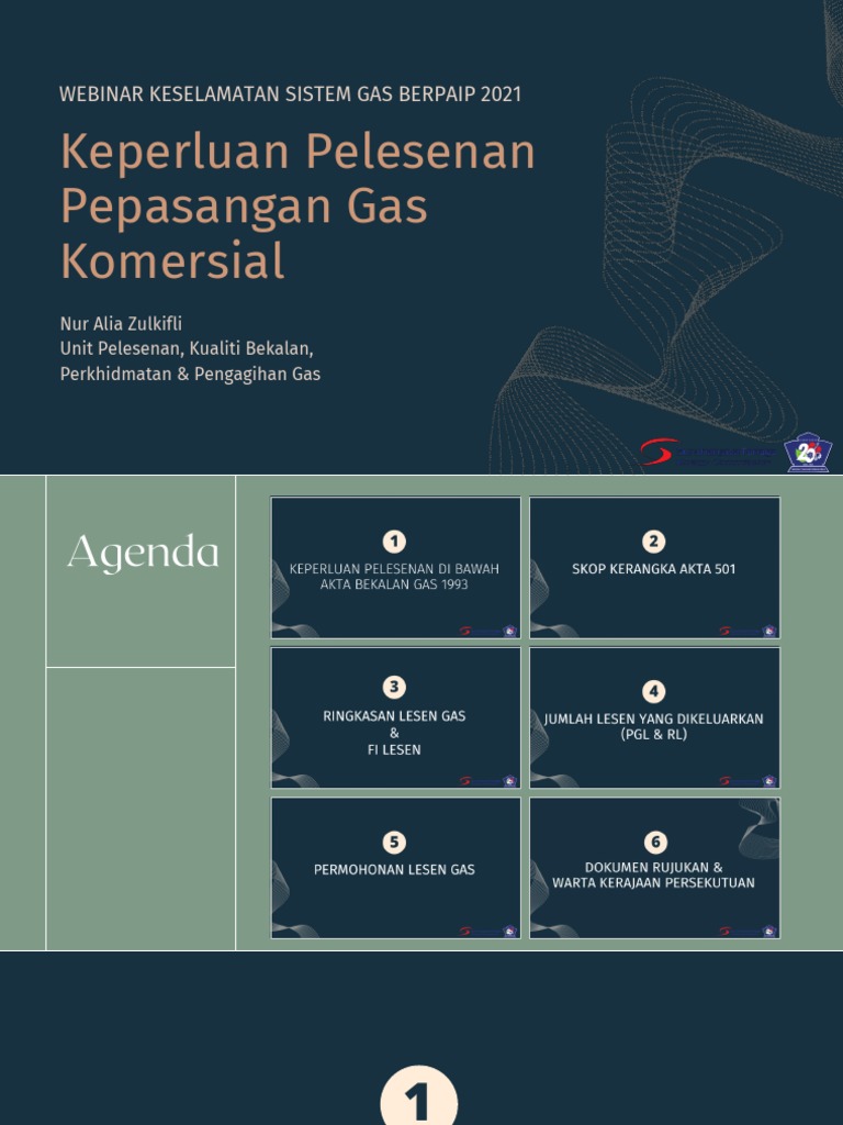 Tajuk 4 Keperluan Pelesenan Pepasangan Gas Komersial1 | PDF