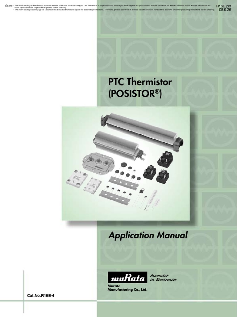 CAT HT MOTOR THERMISTOR AH 200 MANUAL | PDF | Electrical Engineering ...