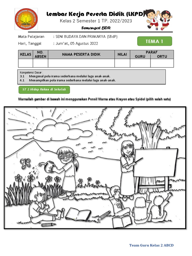 LKPD SBDP 1 - 1 (5 AGUSTUS 2022) | PDF