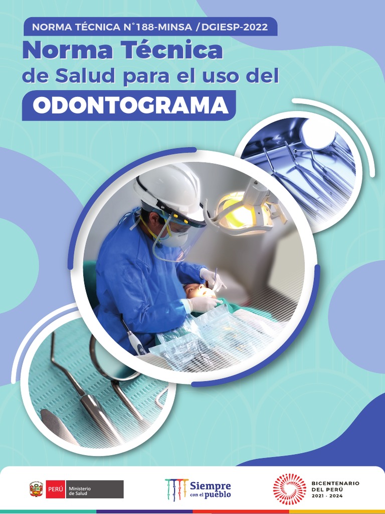 NORMA TÉCNICA DE SALUD PARA USO DEL ODONTOGRAMA Archivo Flor 23112022 | PDF
