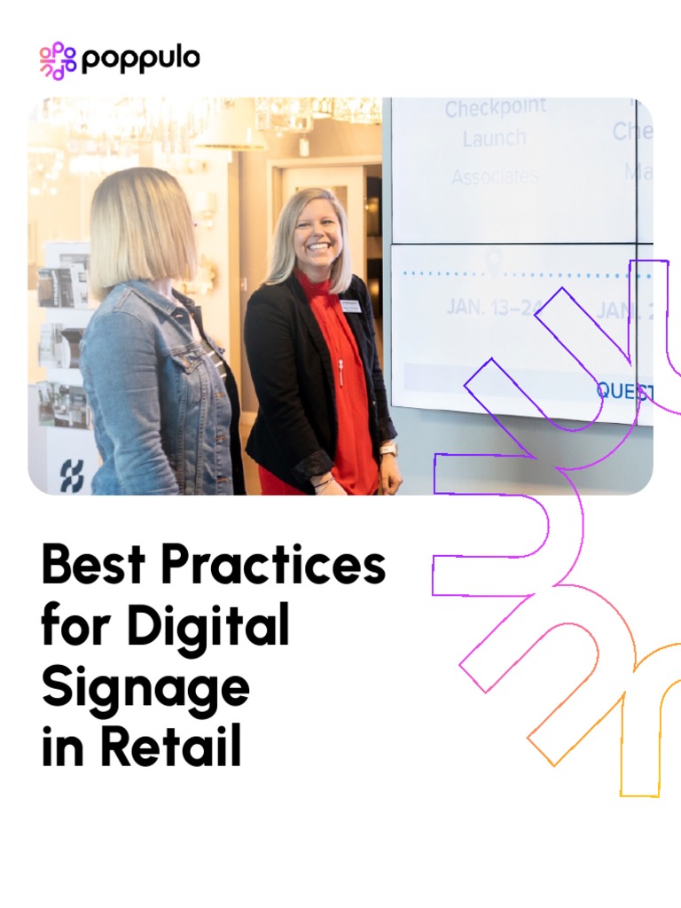 Best Practices For Digital Signage in Retail | Download Free PDF ...