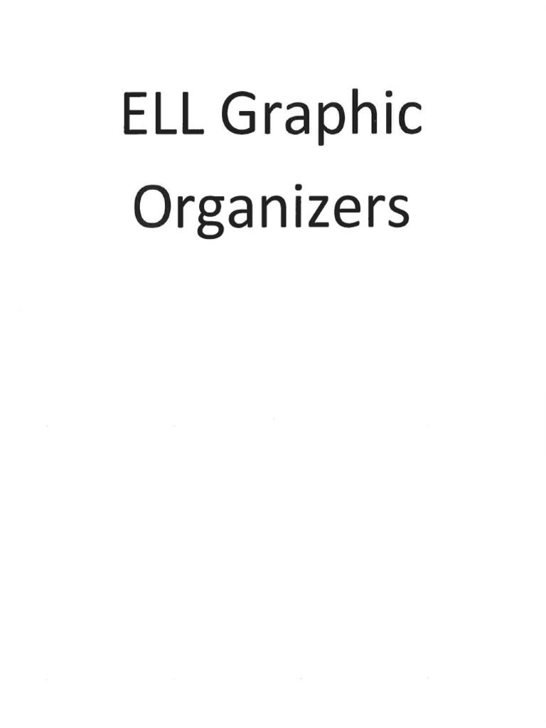 ELL Graphic Organizers (PDFDrive) | PDF