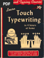 Module 1 Typing Lesson (Lesson 1 - The Home Row) | PDF | Tools ...