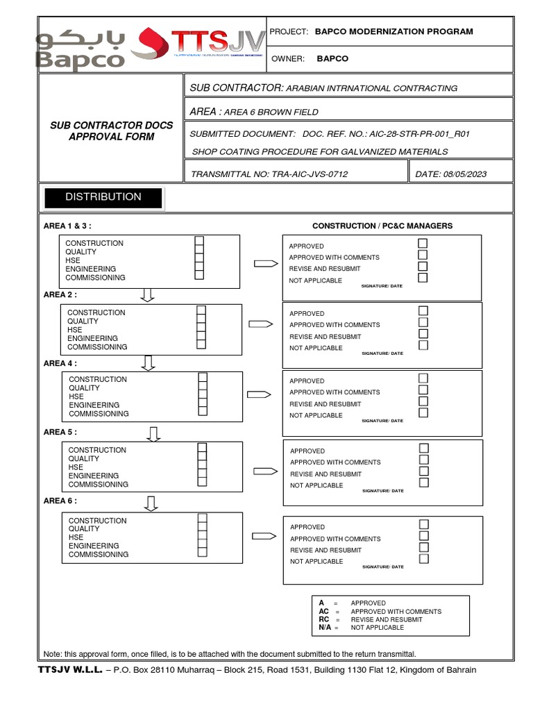 Aic 28 STR PR 001 - R01 | PDF