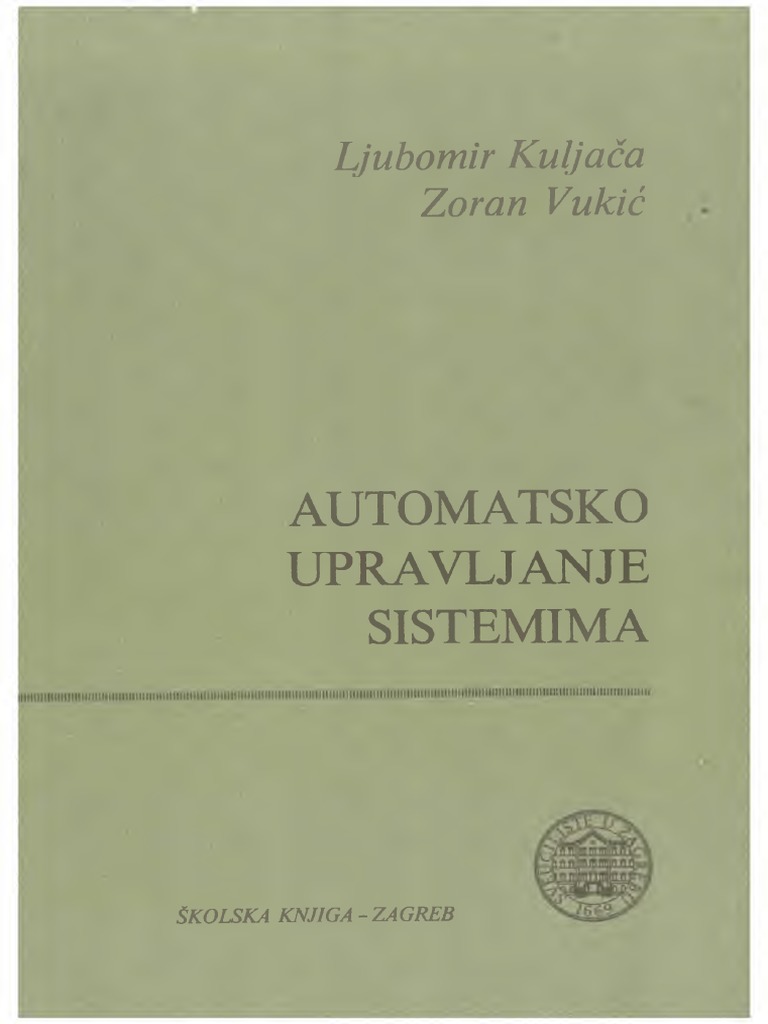 Automatsko Upravljanje Sistemima | PDF