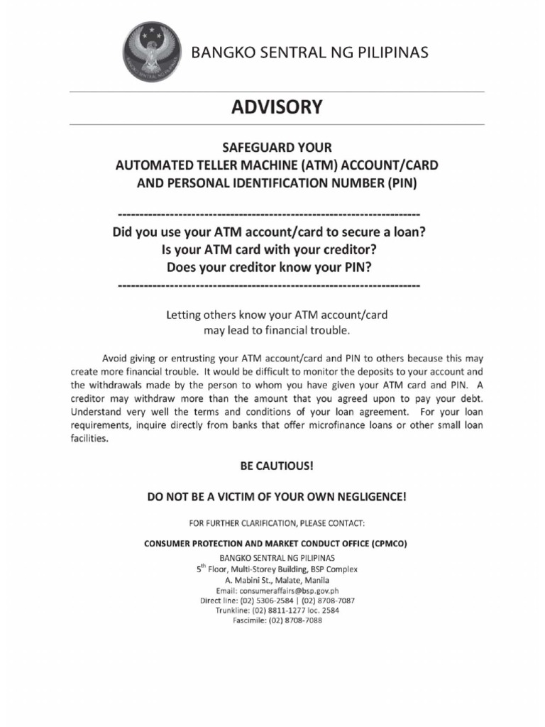 5-ATM English REVISED | PDF