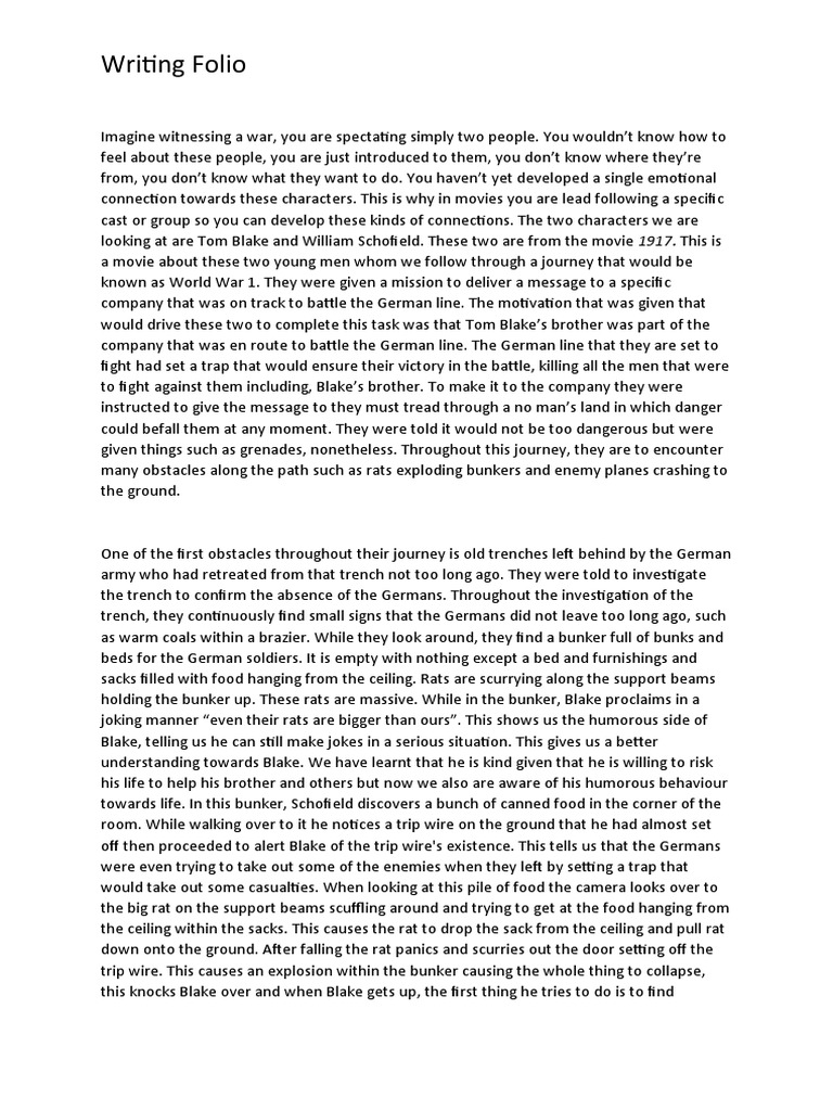 Writing Folio | PDF | Homelessness