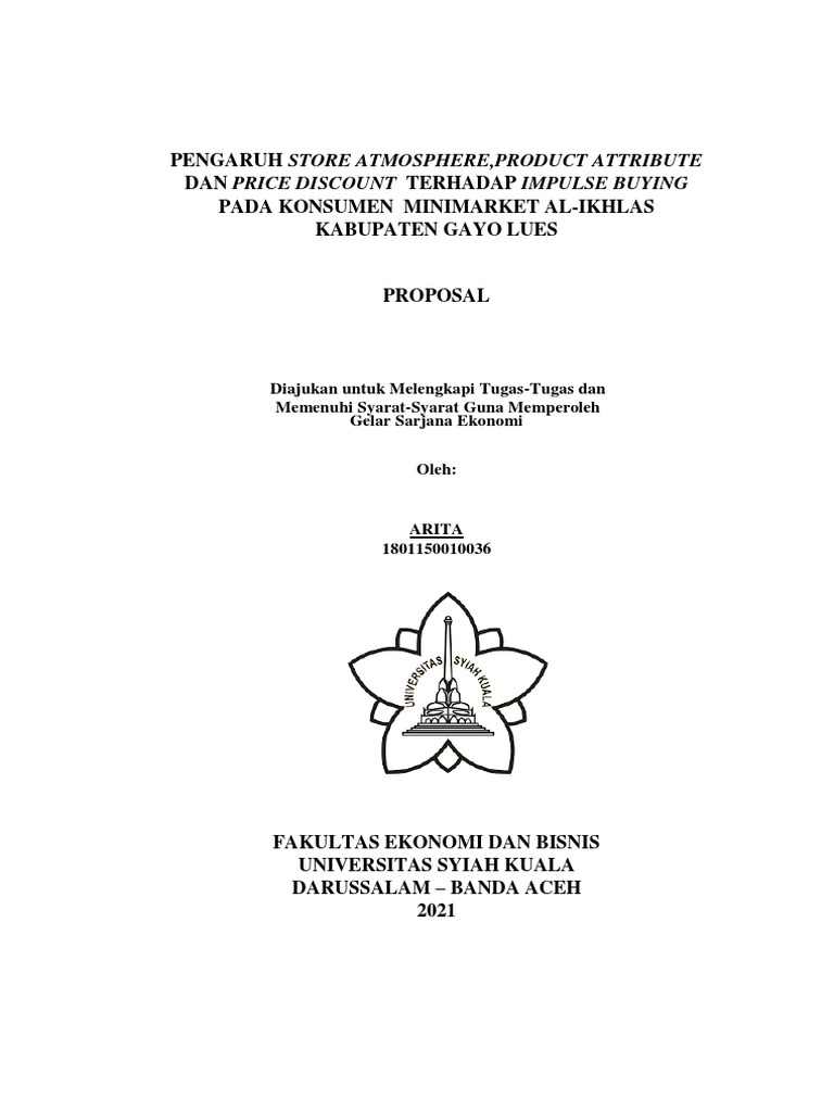 Proposal ACC RitA 9 | PDF