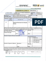 Sample Submittal Transmittal Form | PDF | Specification (Technical Standard)