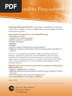 Gaslighting Simulation Guide Tagalog | PDF