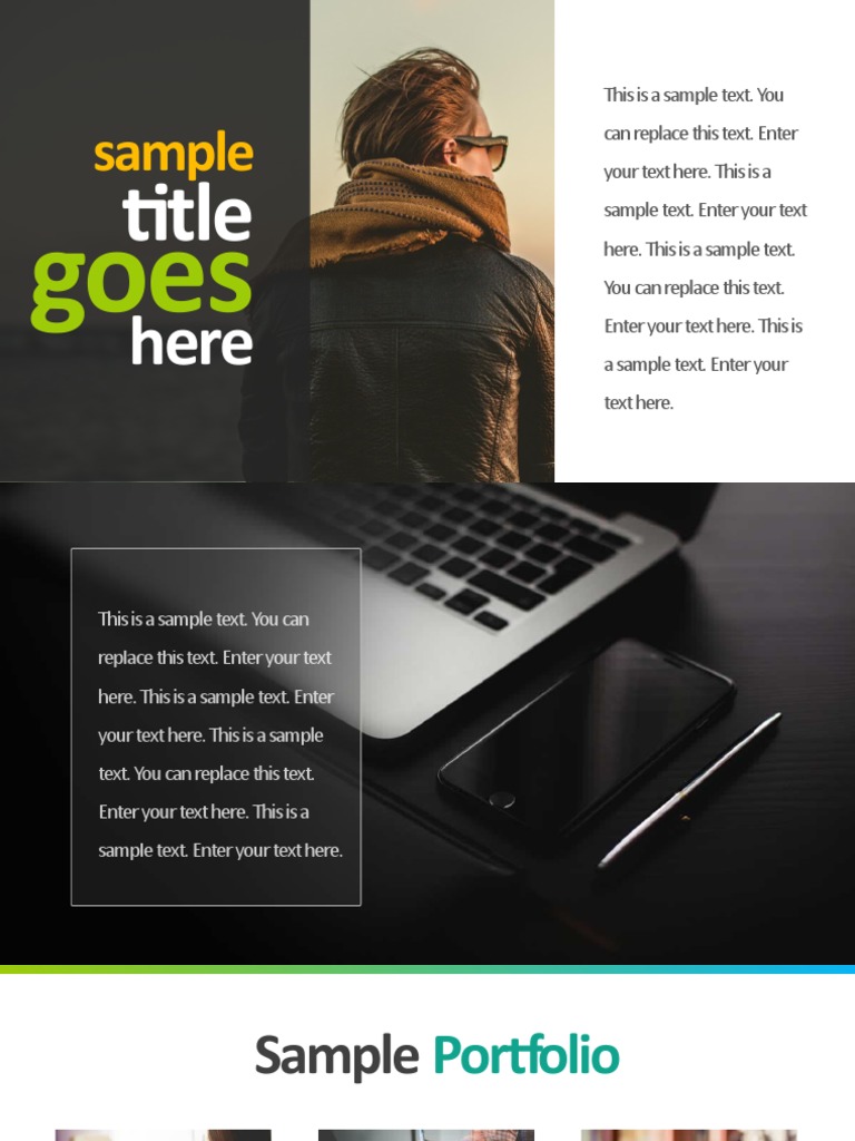 Jago Presentasi Animated General Presentation Powerpoint Template v2 | PDF