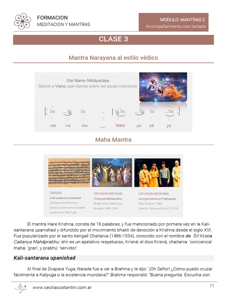 Clase 3 - Narayana y Hare Krishna | PDF | Vishnu | Krishna