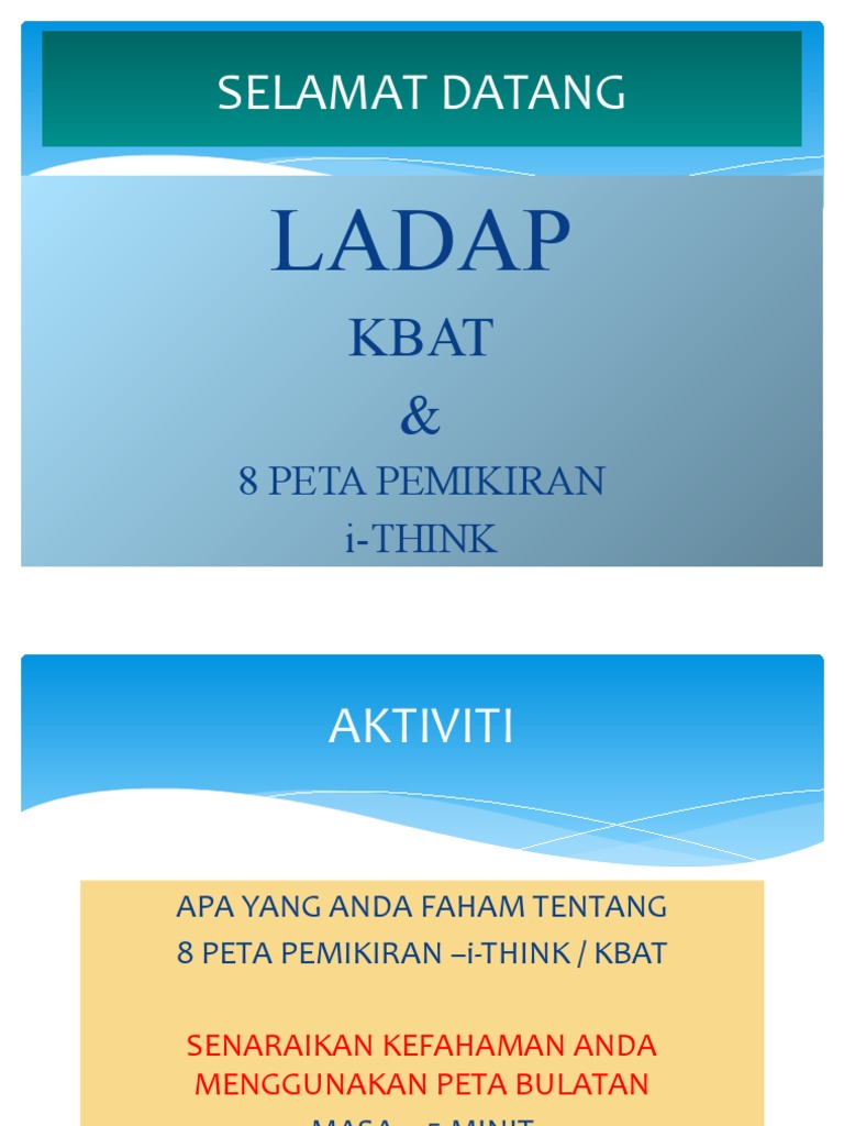 LADAP i-THINK - 8 PETA | PDF