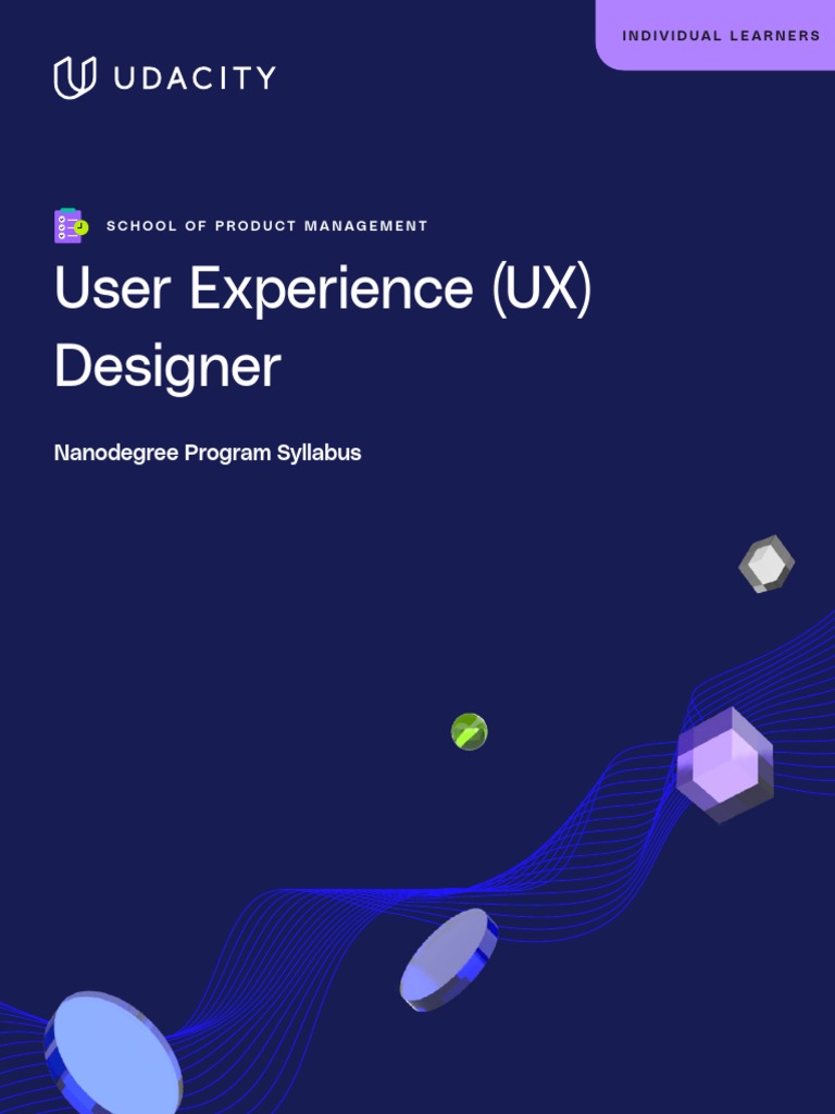 UX Designer Nanodegree Syllabus | PDF | Usability | User Interface