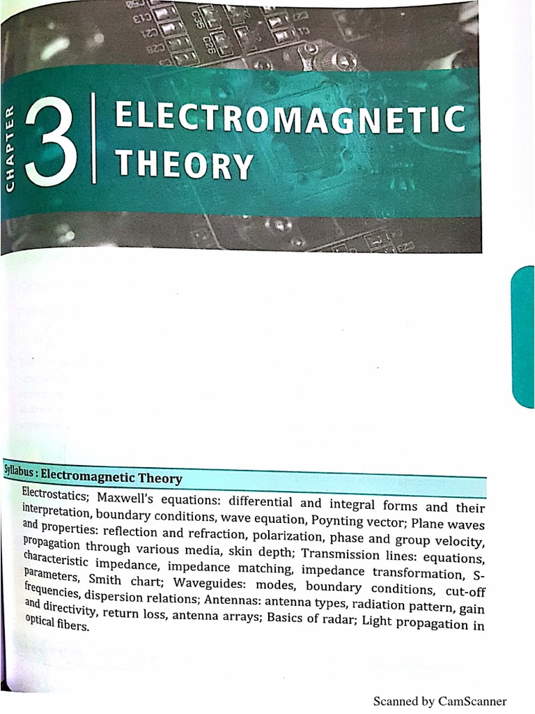 EMFT Part-1 Workbook (GATE ACADEMY) (Downloaded From @Abcdelectrical) | PDF