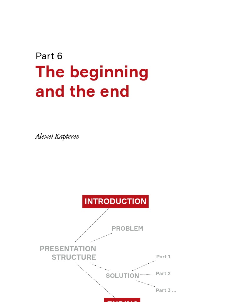 Week-6 The Beginning and The End | PDF
