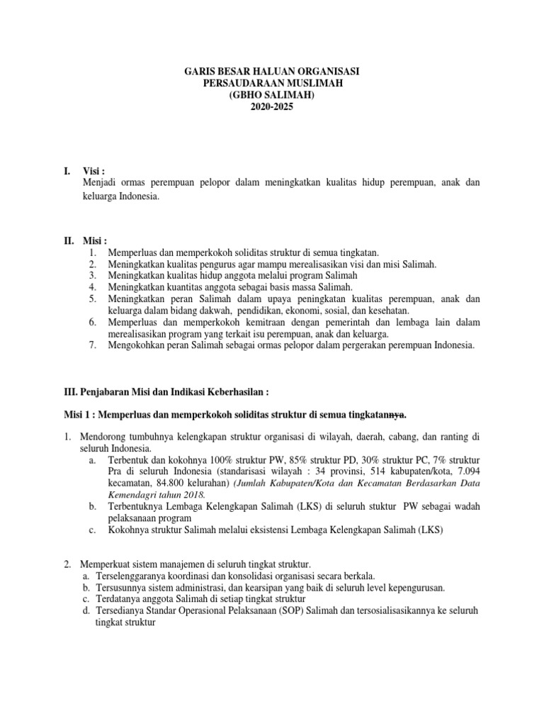 Gbho 2020-2025 | PDF