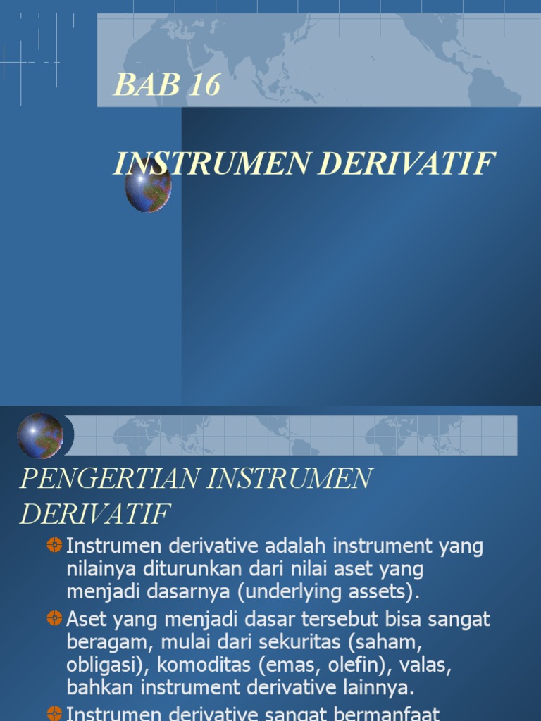 Instrument Derivatif | PDF