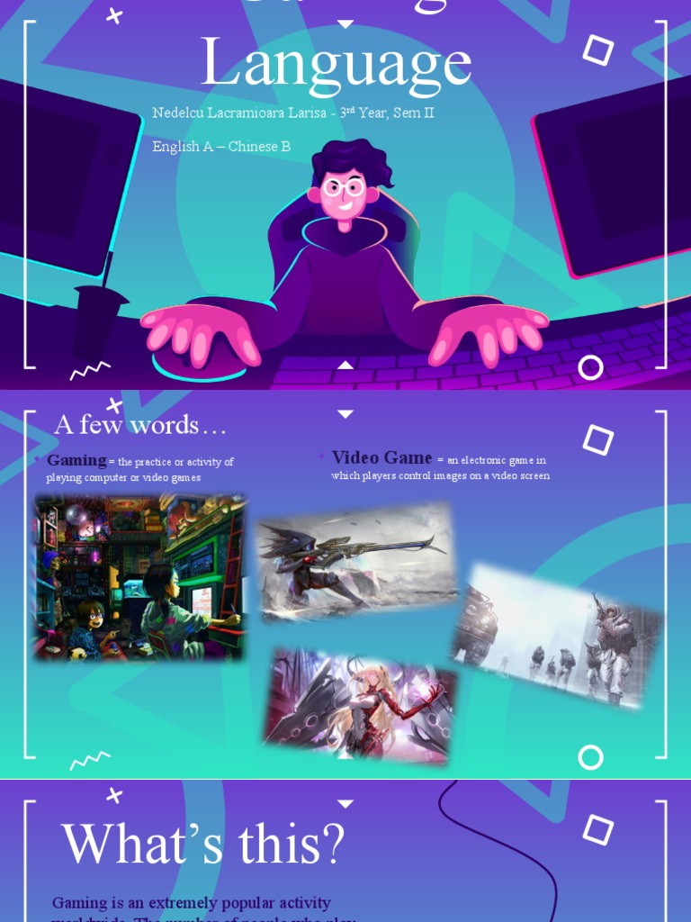 Gaming Language | PDF | Video Games | Gaming