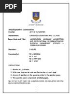 Isabizwana soqobo (Absolute pronoun) | PDF