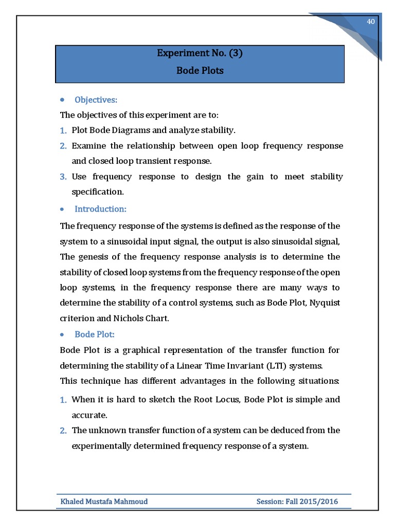 Bode Plots | PDF