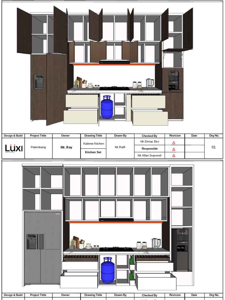 2D Kitchen Set Rey | PDF