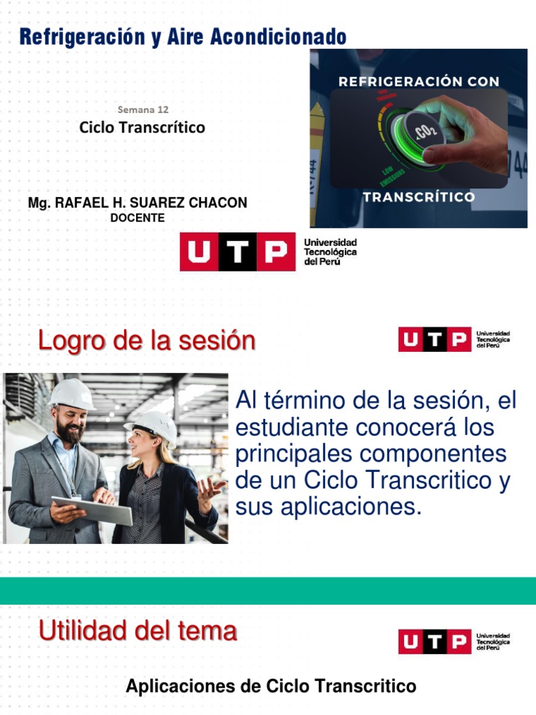 S12.s1 - Material - Ciclo transcrítico | PDF