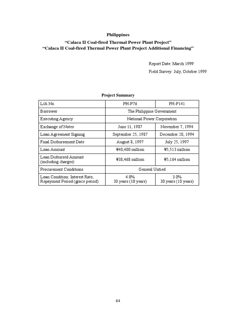 Calaca | PDF | Coal | Power Station