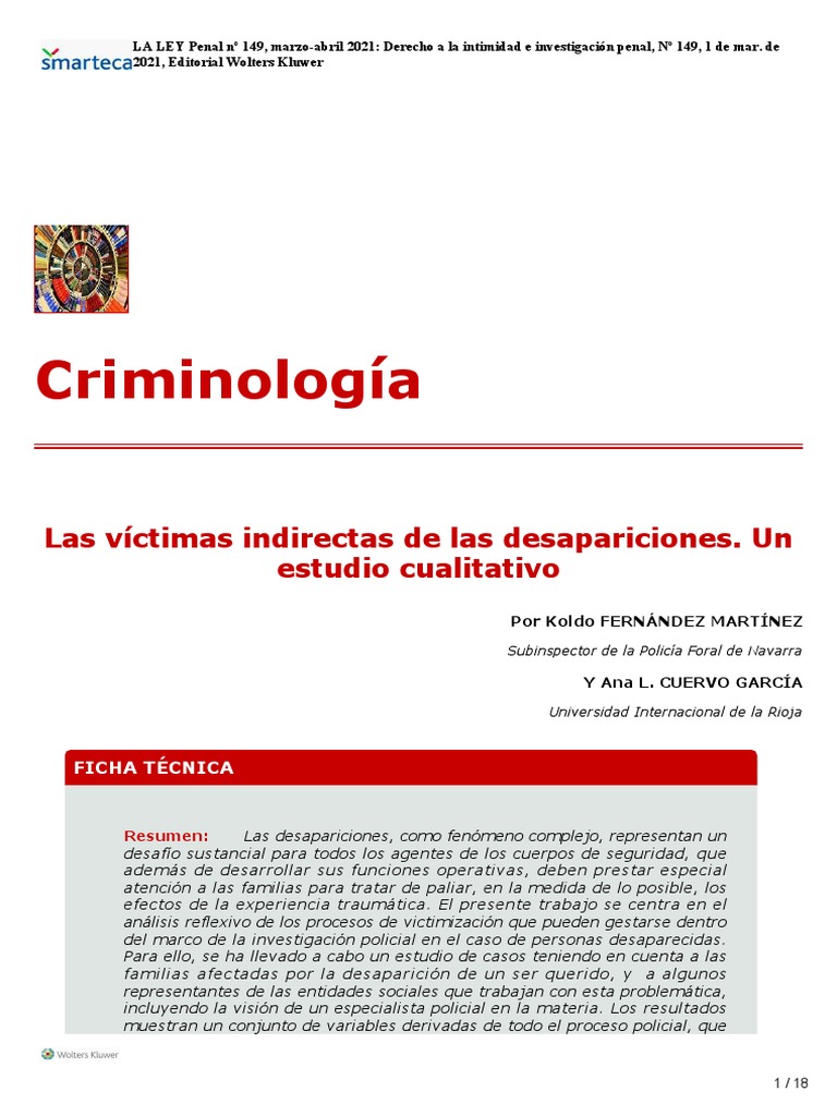 LA LEY Penal #149, Marzo-Abril 2021 - Derecho A La Intimidad e Investigacion Penal | PDF ...