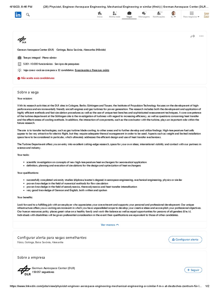 Physicist, Engineer Aerospace Engineering, Mechanical Engineering or ...