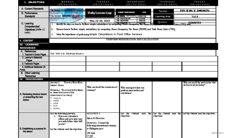 Week 4 PMC DLL | PDF | Learning