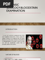 Hemastix Presumptive Test For Blood | PDF | Blood | Crime Scene