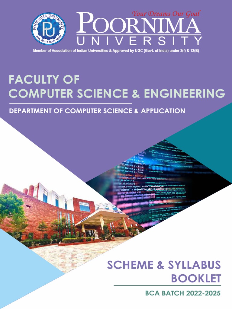 BCA 2022-2025 Syllabus & Scheme | PDF | Regression Analysis | Natural Environment