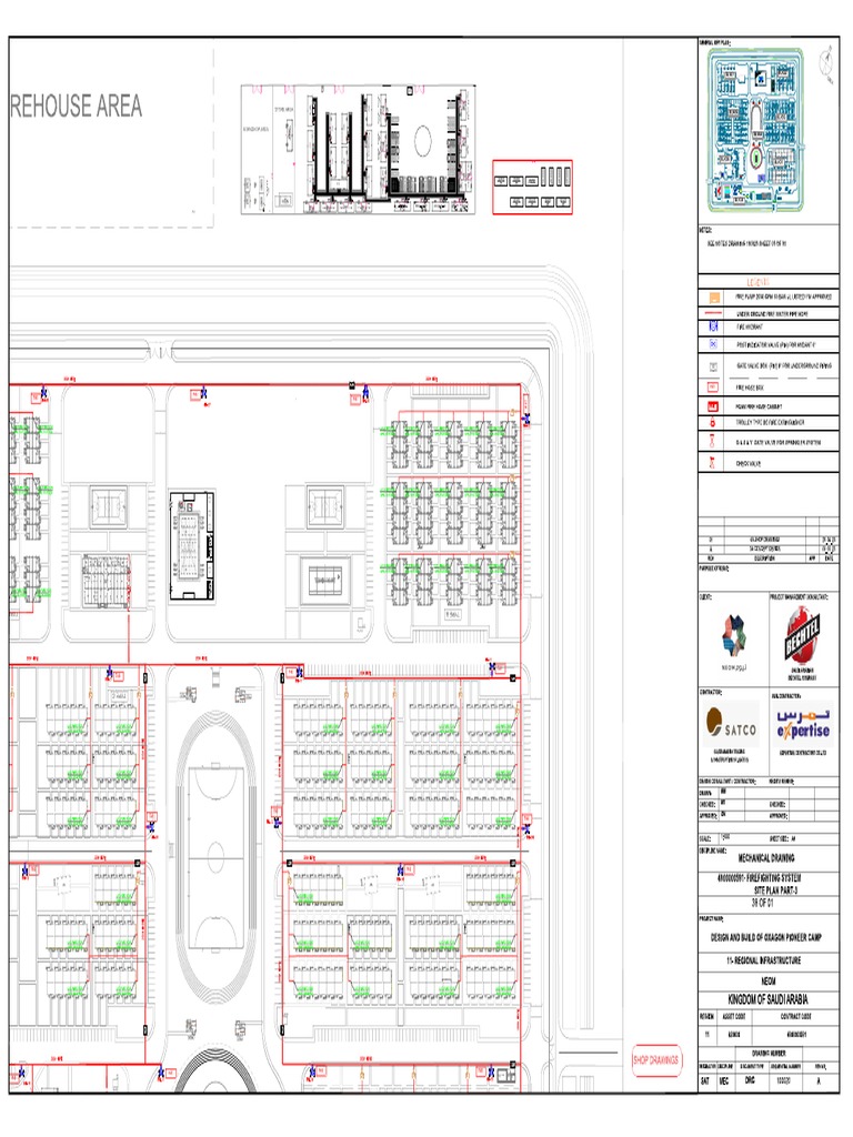 Sheet 38 of 01-Firefighting Site Plan Part-3 | PDF