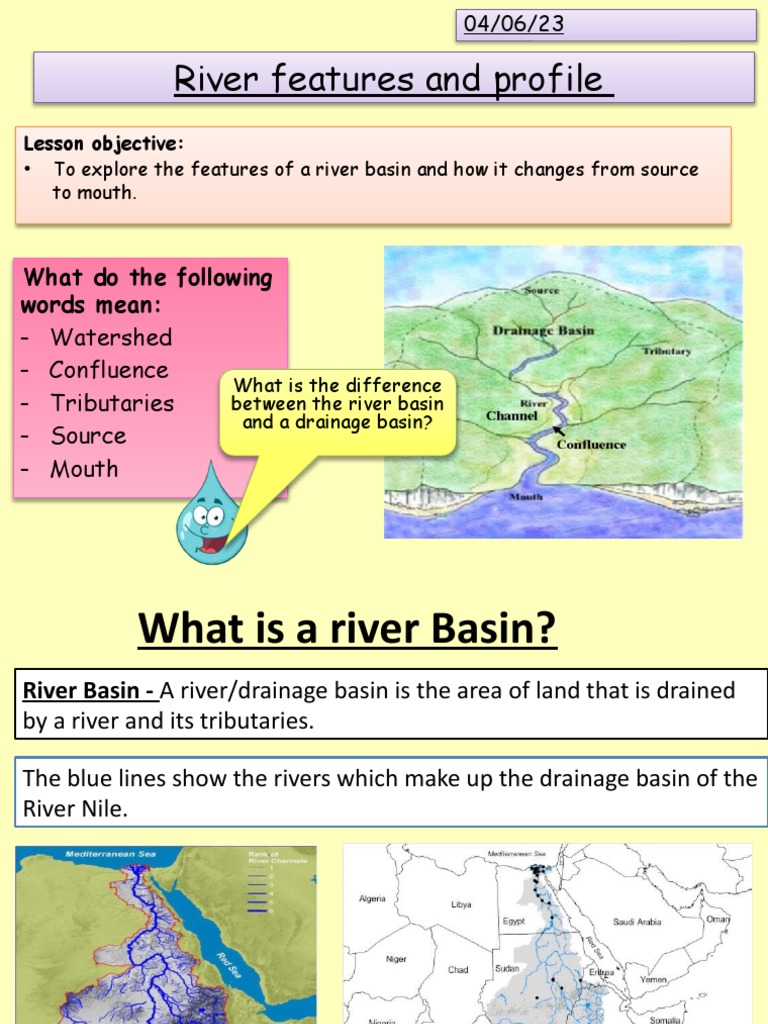 River Basin Features and Profiles | PDF | River | Drainage Basin