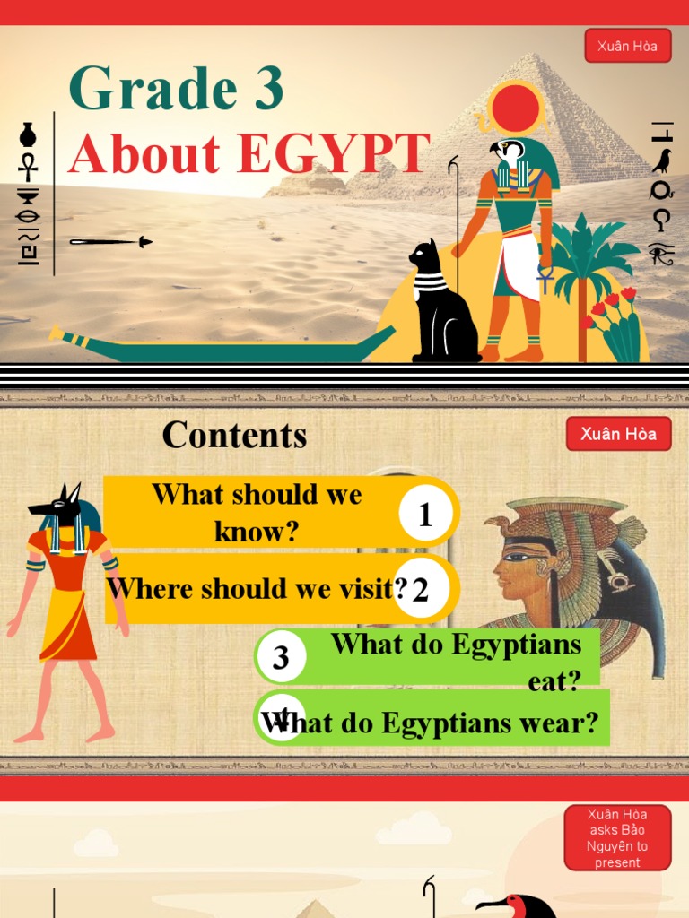 Ancient Egypt - Main Present | PDF | Planets | Solar System