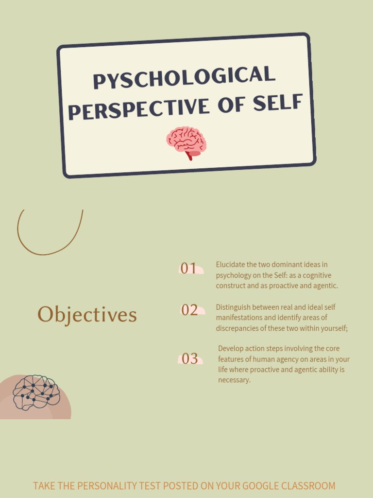 Understanding the Psychological Self | PDF | Id | Psychological Theories
