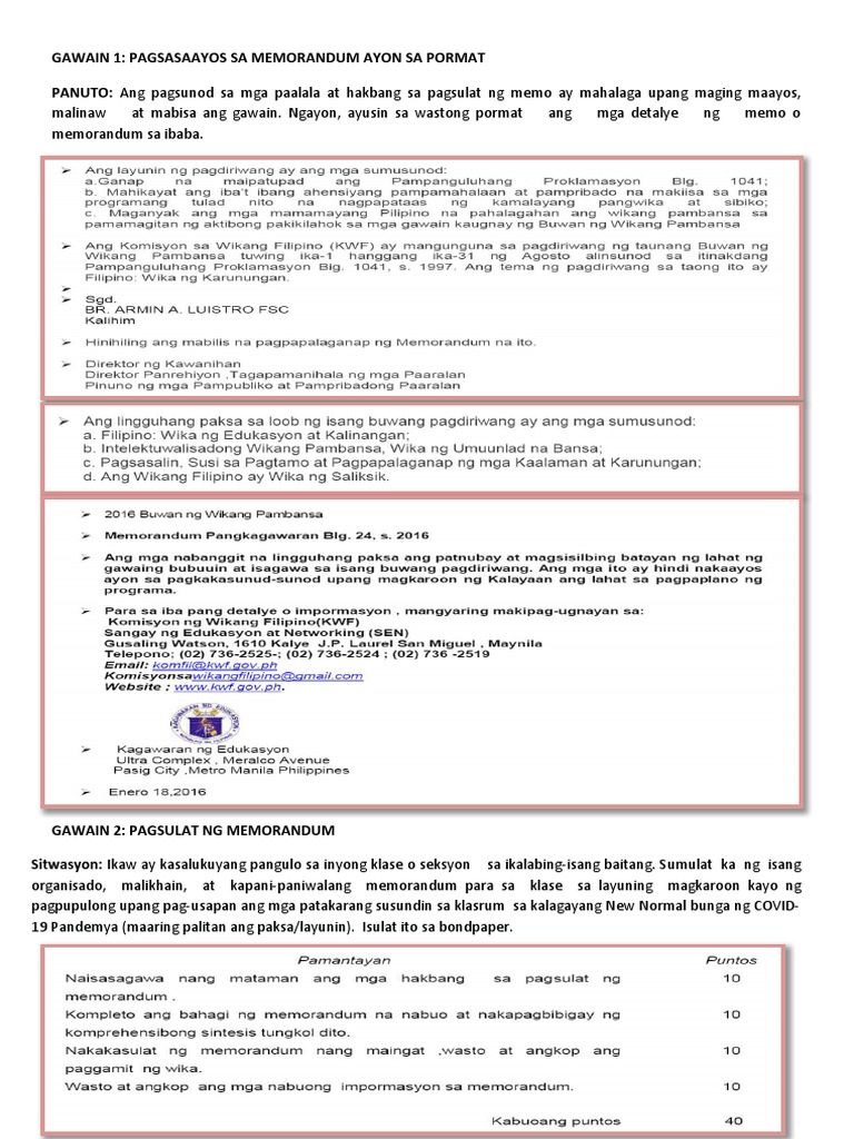 Q2 Week 12 Activity Sheet | PDF