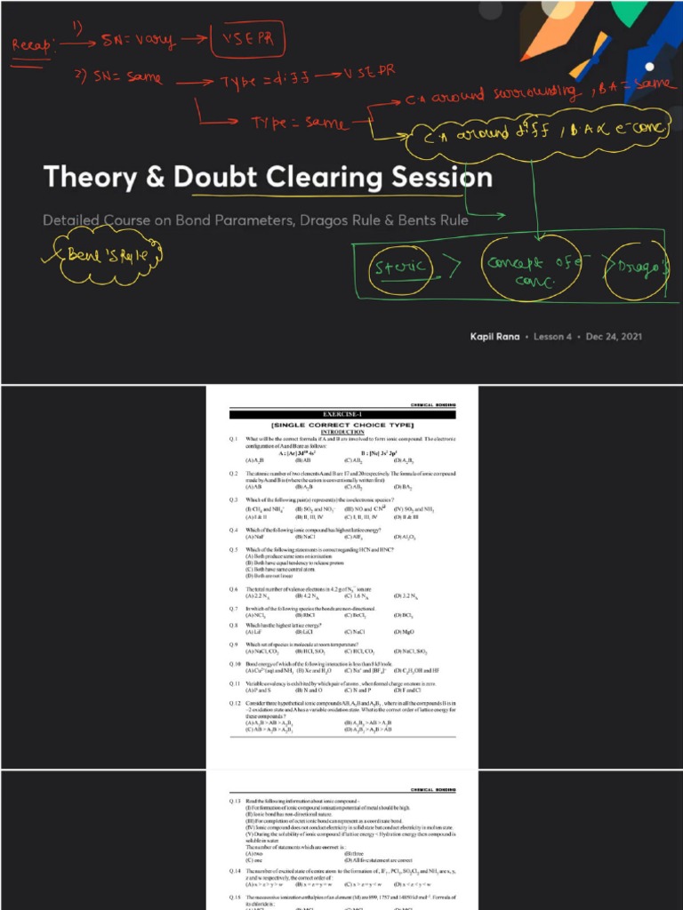 Theory Doubt Clearing Session With Anno Pdf