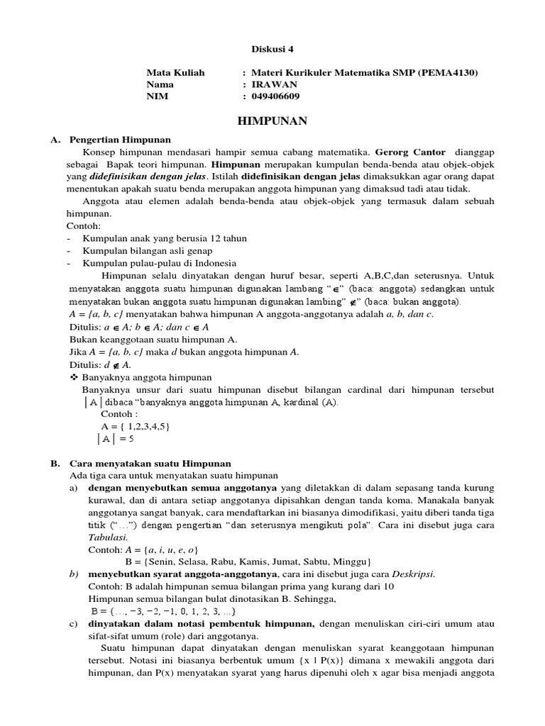 Diskusi 4 - Materi Kurikuler | PDF