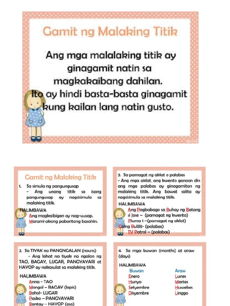 Gamit NG Malaking Titik | PDF