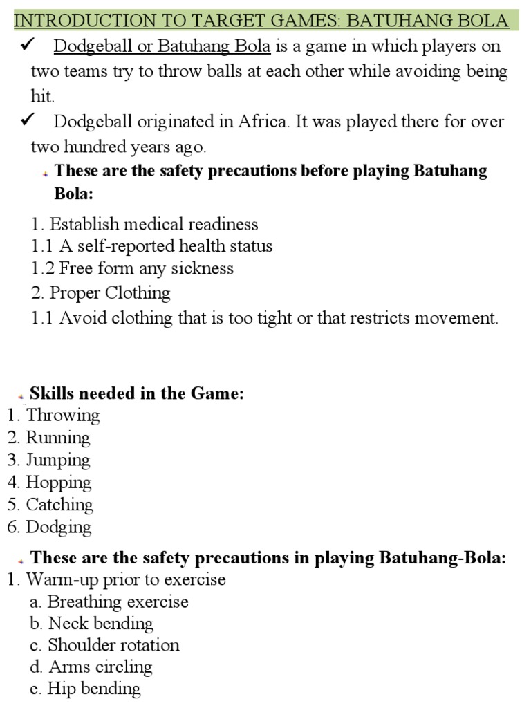 Batuhang Bola | PDF