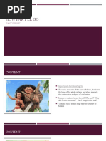 Moana's Journey of Self-Discovery | PDF