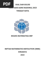 Soal Olimpiade Matematika SMP | PDF | Metode & Bahan Ajar