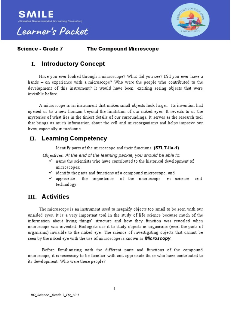 Science G7 Q2 LP1 | PDF