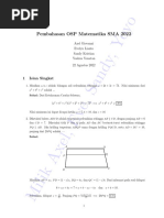 Pembahasan OSP Matematika 2024 | PDF