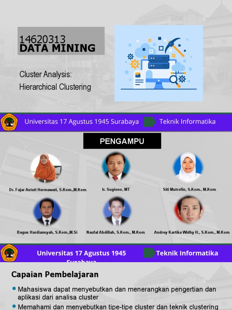 13 Clustering Hierarchical | PDF